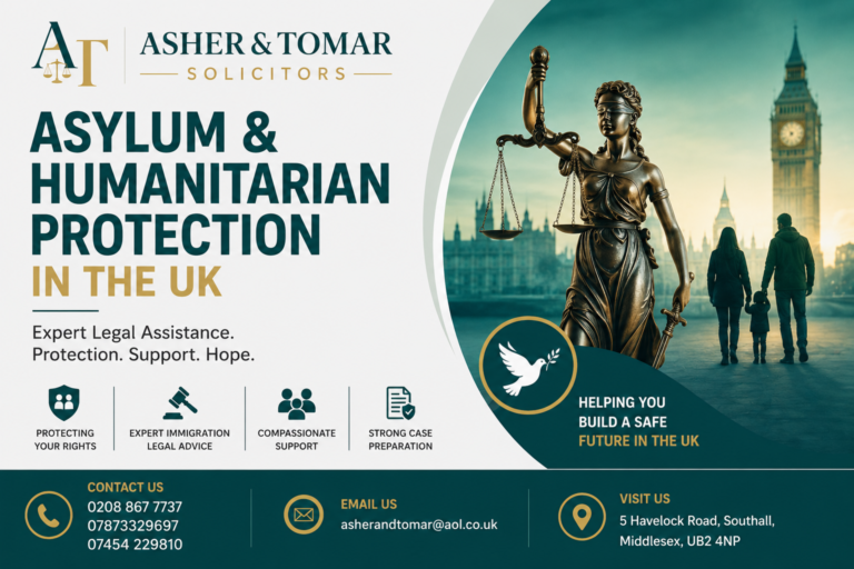 Asylum and Humanitarian Protection in the UK | Get Expert Help - 0208 ...